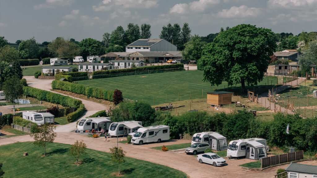 Touring Caravan Park in Devon Near Crediton | Yeatheridge Farm